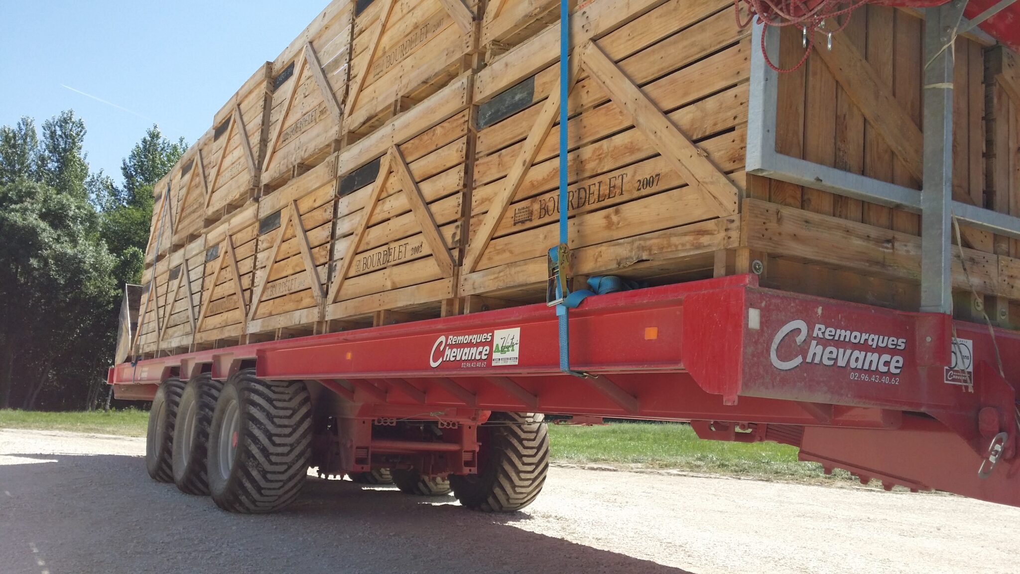 Plateau KOLOSS - Remorques Chevance - Remorques agricoles