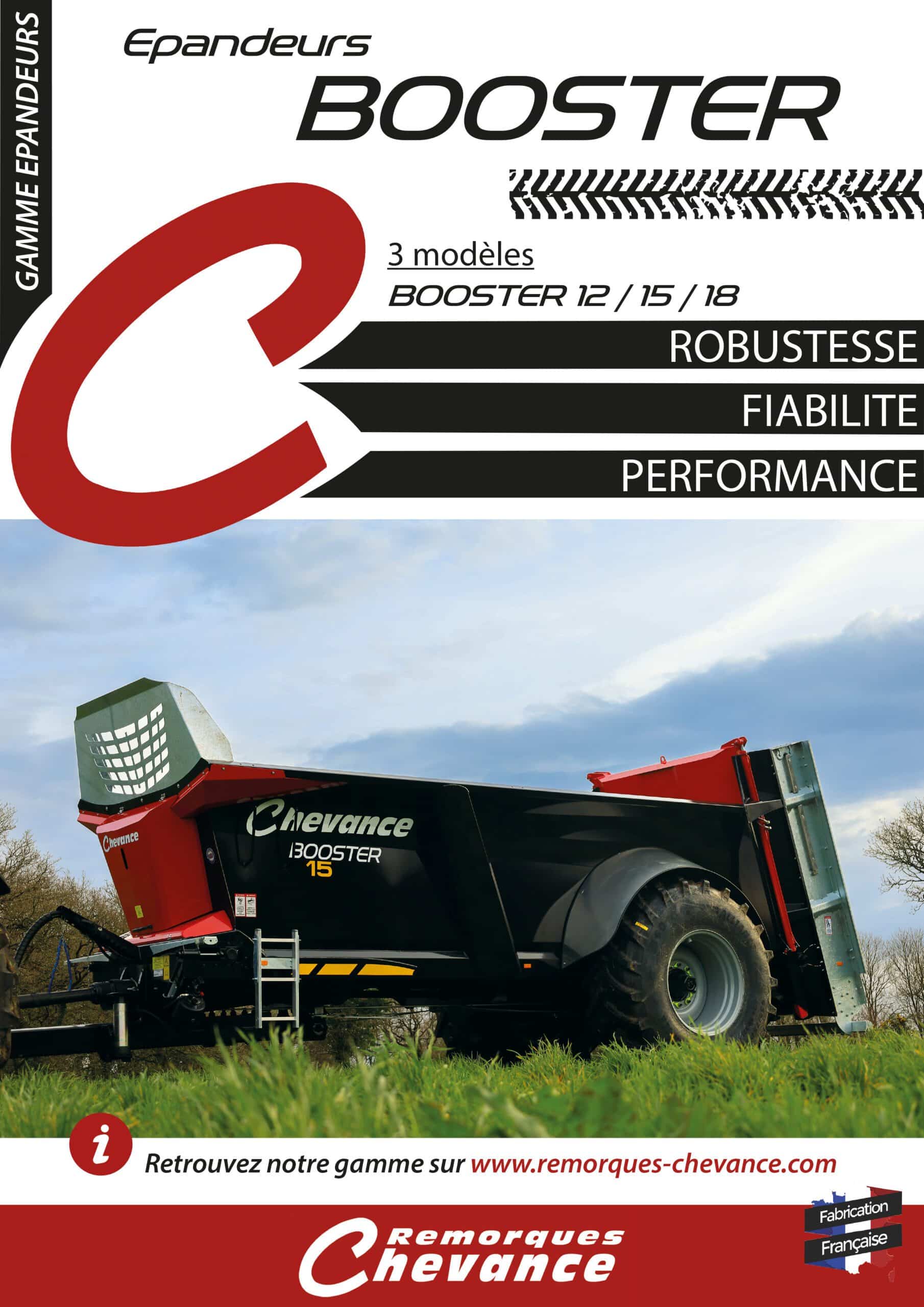 Épandeur BOOSTER - Remorques Chevance